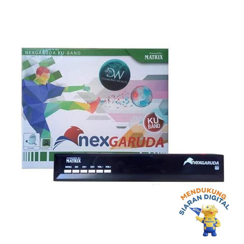 Jual Matrix Garuda Ku Hijau Pay Tv Receiver Parabola [free Channel ...