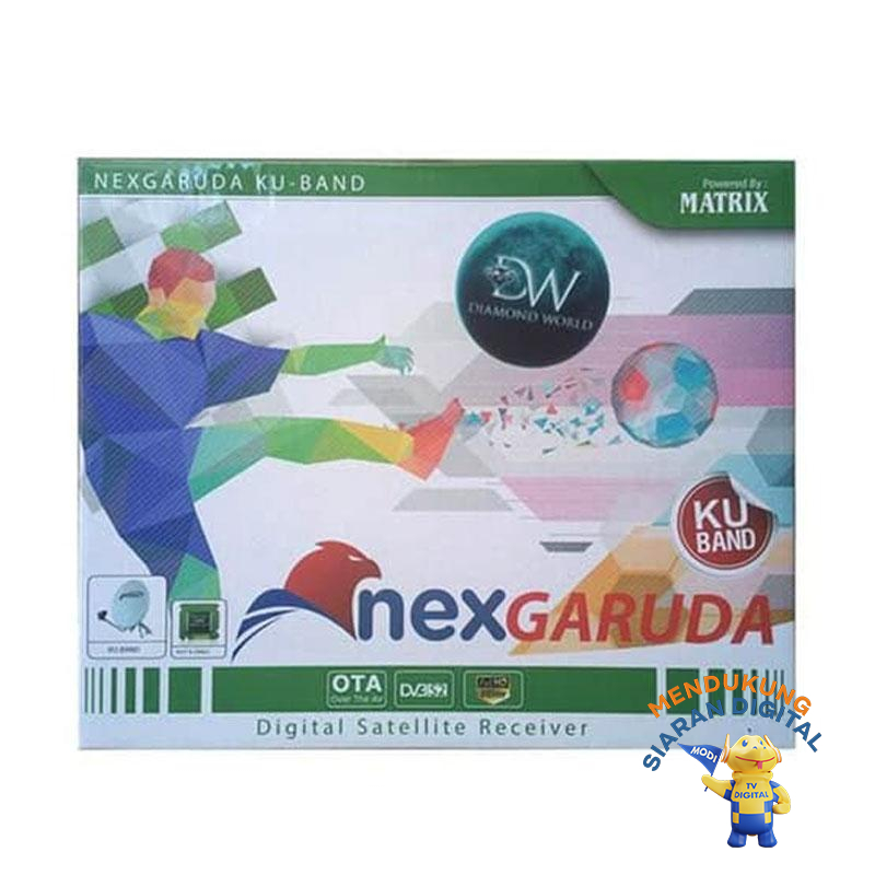 Jual Matrix Garuda Ku Hijau Pay Tv Receiver Parabola [free Channel ...