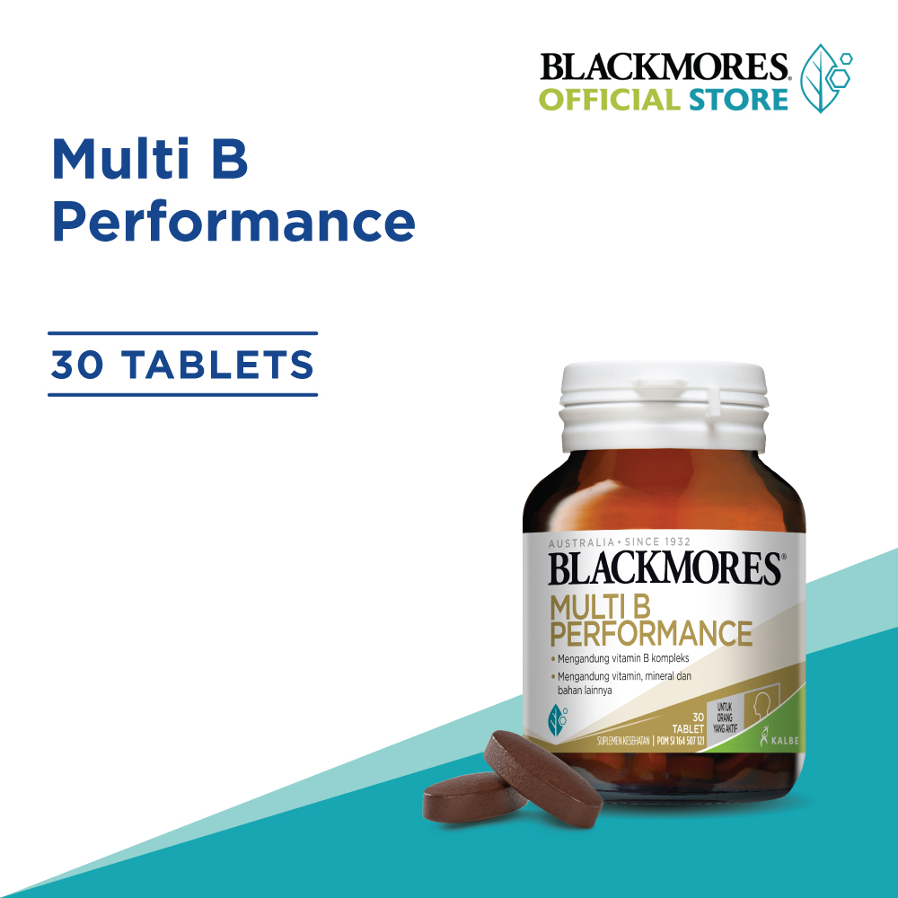 Jual Blackmores Multi B Performance [30 Tablet] Di Seller Blackmores Official Store - Gudang ...