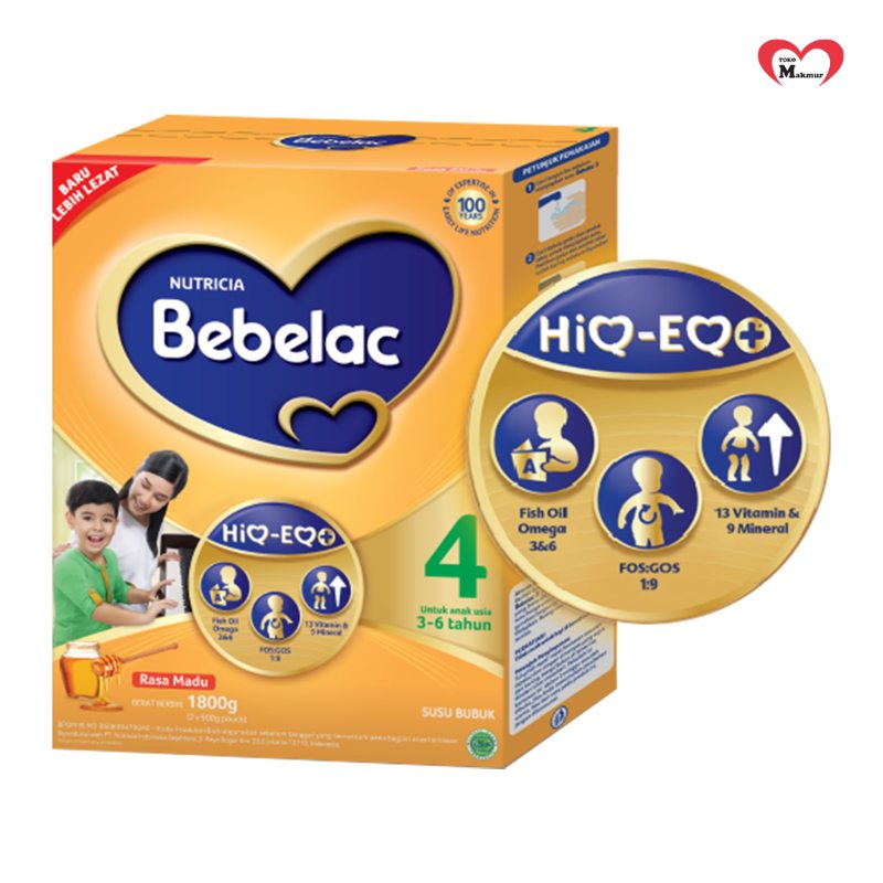 Jual Bebelac 4 Madu Susu Formula [1800 g] di Seller Shopping Express ...
