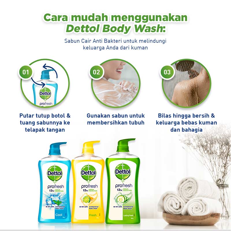 Jual Surabaya - Dettol Deep Cleanse Body Wash [225 Ml/bottle] Di Seller ...