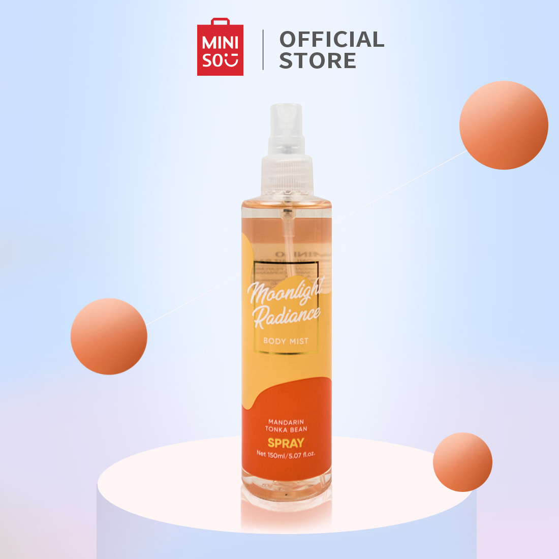Promo MINISO Body Mist Natural Series Eau de body spray 150ml Parfum ...