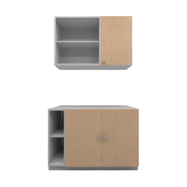 Jual KCD Indonesia Type 7 Kitchen Set - 01 Gray Brown di Seller KCD ...