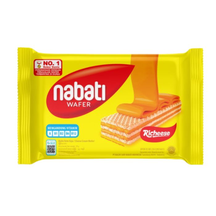 Promo Nabati Keju Wafer [37 G] Diskon 4% Di Seller Nabati Snack ...