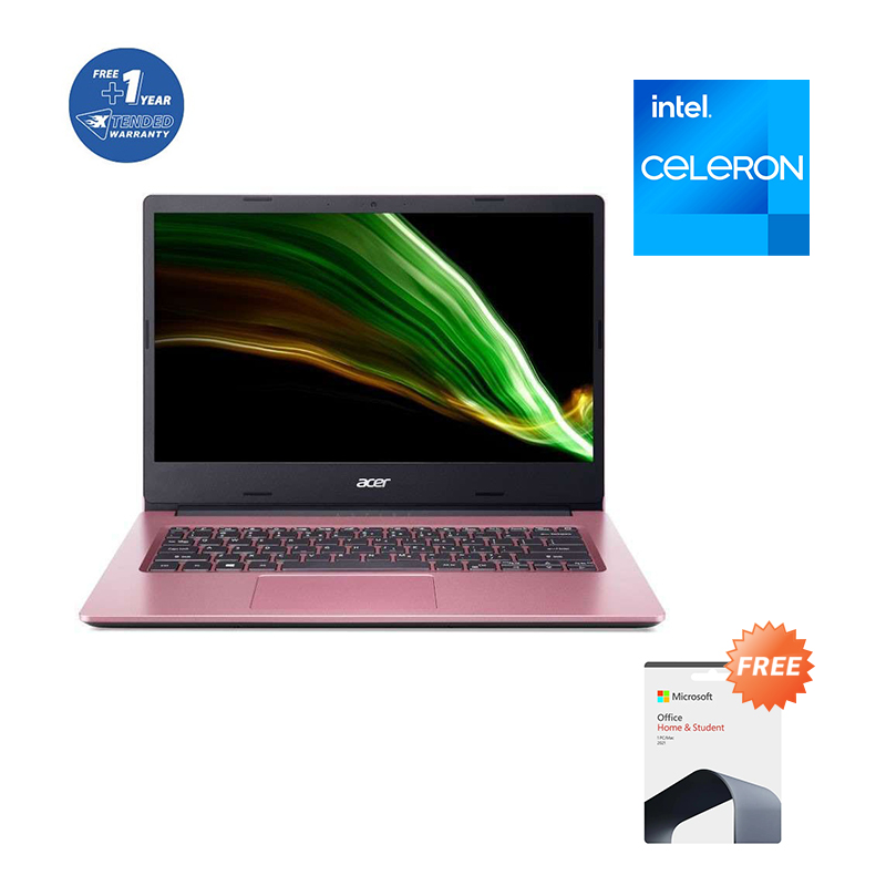 Jual ACER Aspire 3 A314-35-C396 Laptop - Pink [14 IPS/ N5100/ 4GB ...