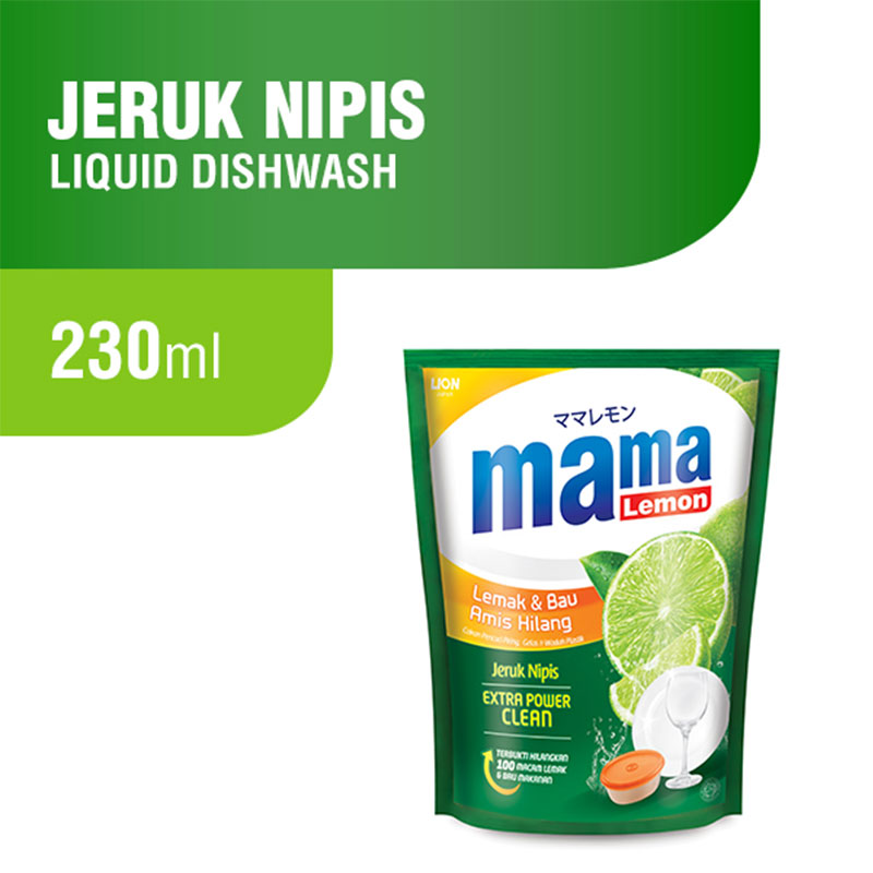 Promo Mama Lemon Jeruk Nipis Pouch 230 Ml Diskon 17% Di Seller Wings ...