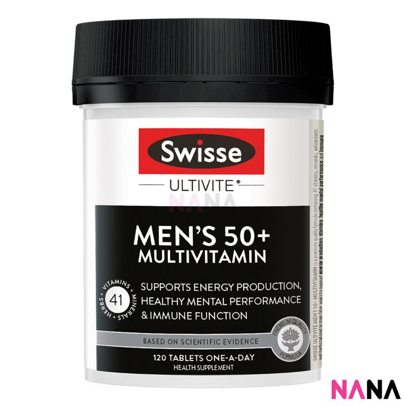 Promo SWISSE Men's Ultivite 50+ Years Multivitamin [60 Tablets] Diskon 53% di Seller Tauada ...