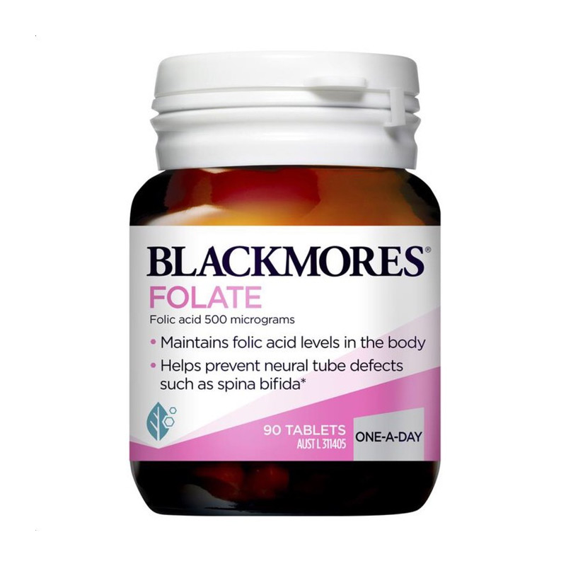 Jual Blackmores Folate 500 Mcg Suplemen Kesehatan [90 Capsules] Di ...
