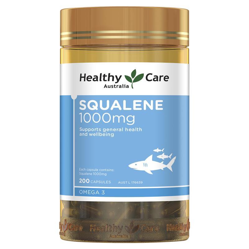 Jual Healthy Care Squalene 1000mg Supplement [200 Capsules] di Seller ...