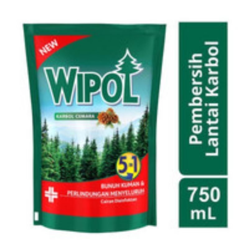 Jual WIPOL KARBOL CEMARA [1 POUCH x 750 ML] di Seller Farmers Market ...