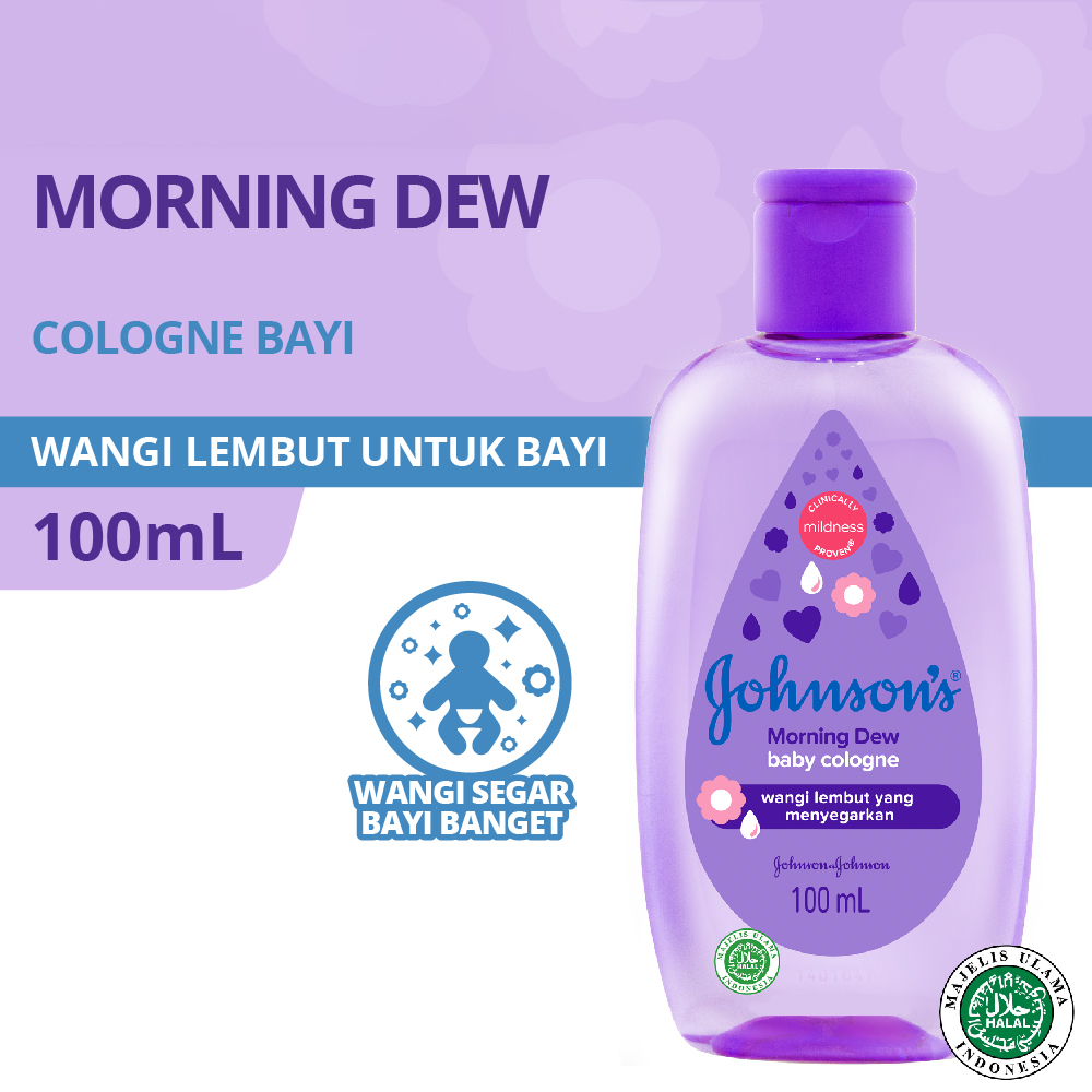 Jual Johnson's Morning Dew Baby Cologne 100ml di Seller Farmers Family Dinoyo - | Blibli