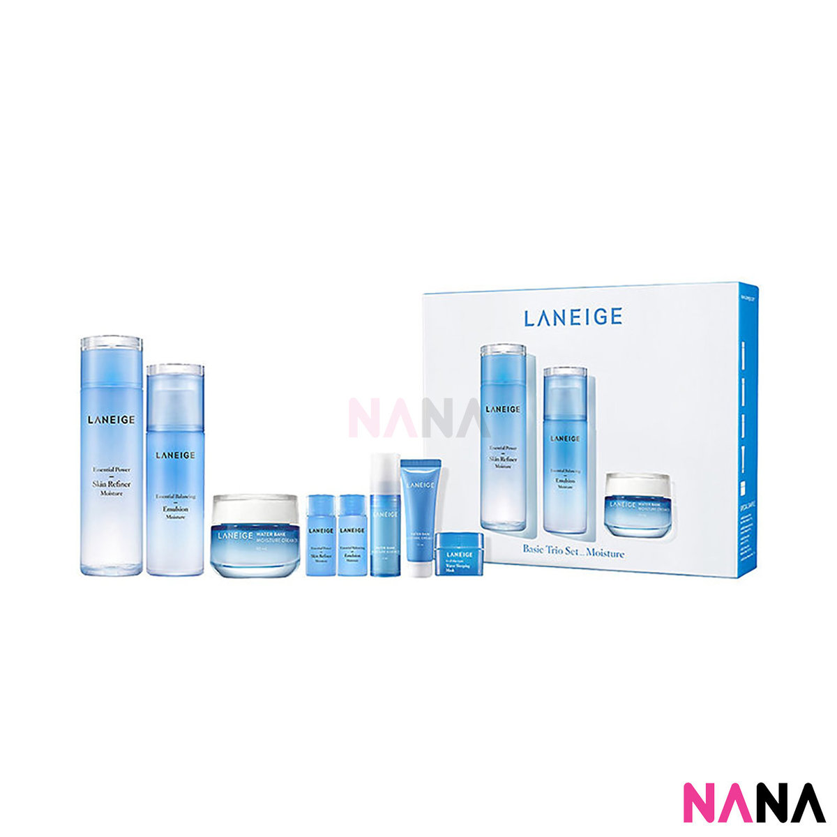 Jual FS - Laneige Basic Trio Set Moisture [8 pcs] di Seller NANA MALL ...