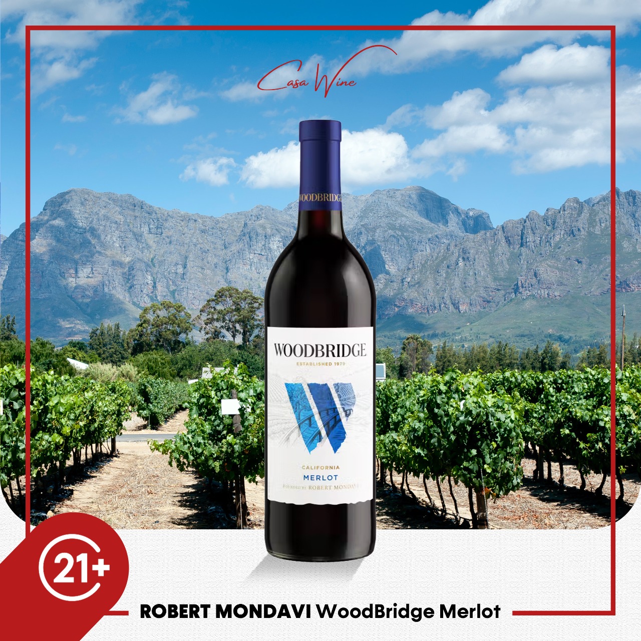 Promo Woodbridge By Robert Mondavi Merlot Diskon 25% di Seller Casa ...