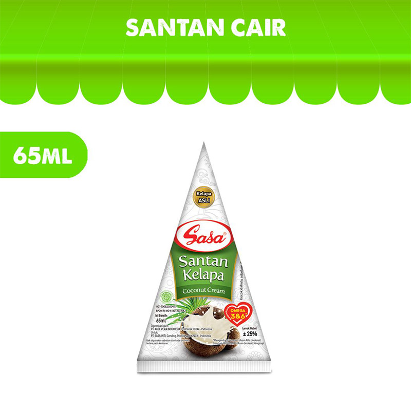 Jual Sasa Santan Cair [65 ml] di Seller Sasa Mart - Kota Tangerang ...
