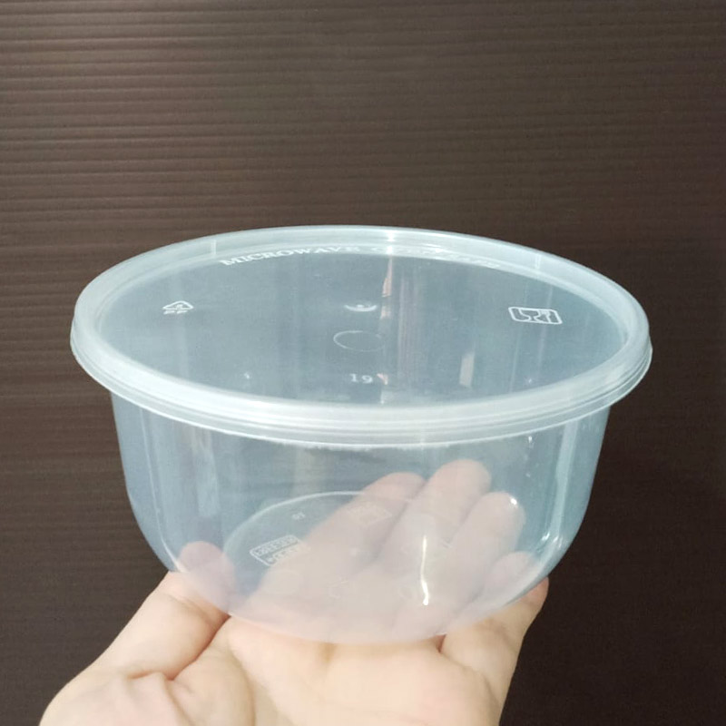 Jual Fim Thinwall Bulat Cup Plastik [400 Ml/ 25 Pcs] Terbaru Juli 2021 ...