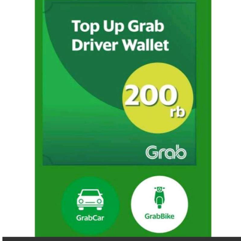 Jual Voucher Grab Driver 200rb di Seller REMZASER - Kertajaya, Kota ...