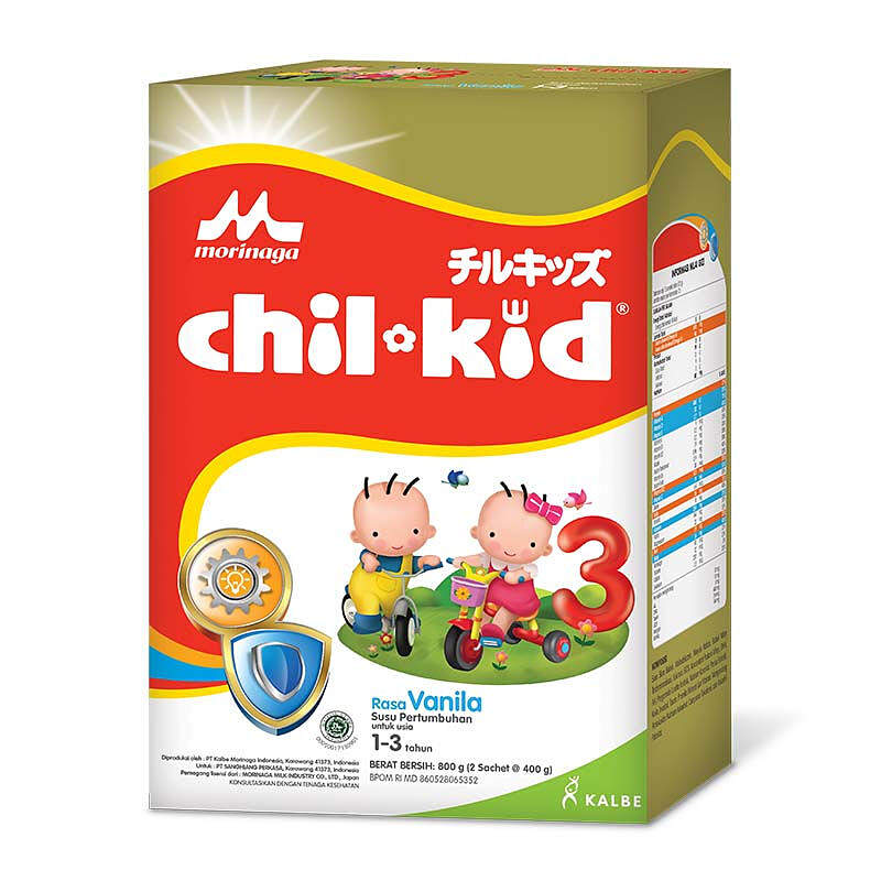 Jual Morinaga Chil Kid Vanila Susu Formula Untuk Usia 1 - 3 Tahun [800 ...