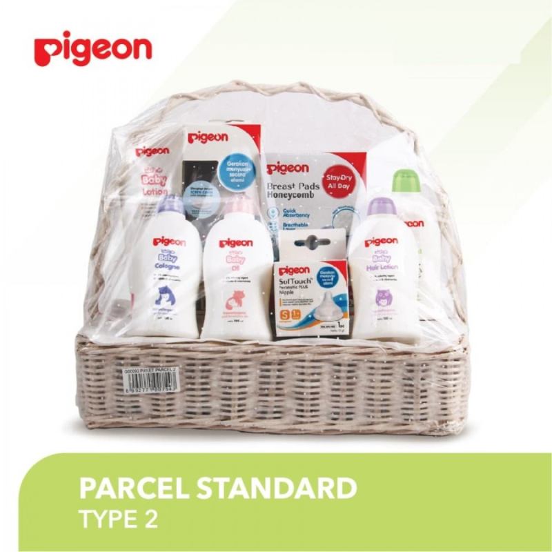 Promo Pigeon Parcel Standard 2 Paket Perawatan Bayi Diskon 14% Di ...