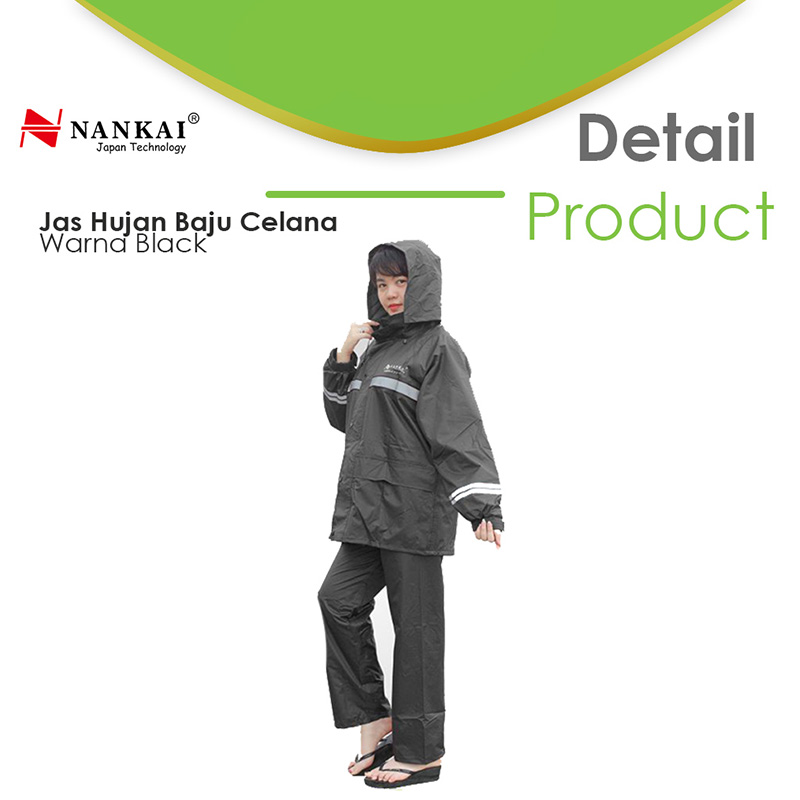 Jual Baju Dan Celana Jas Hujan Nankai - Xl Hitam Di Seller Nankai Tools Official Store ...