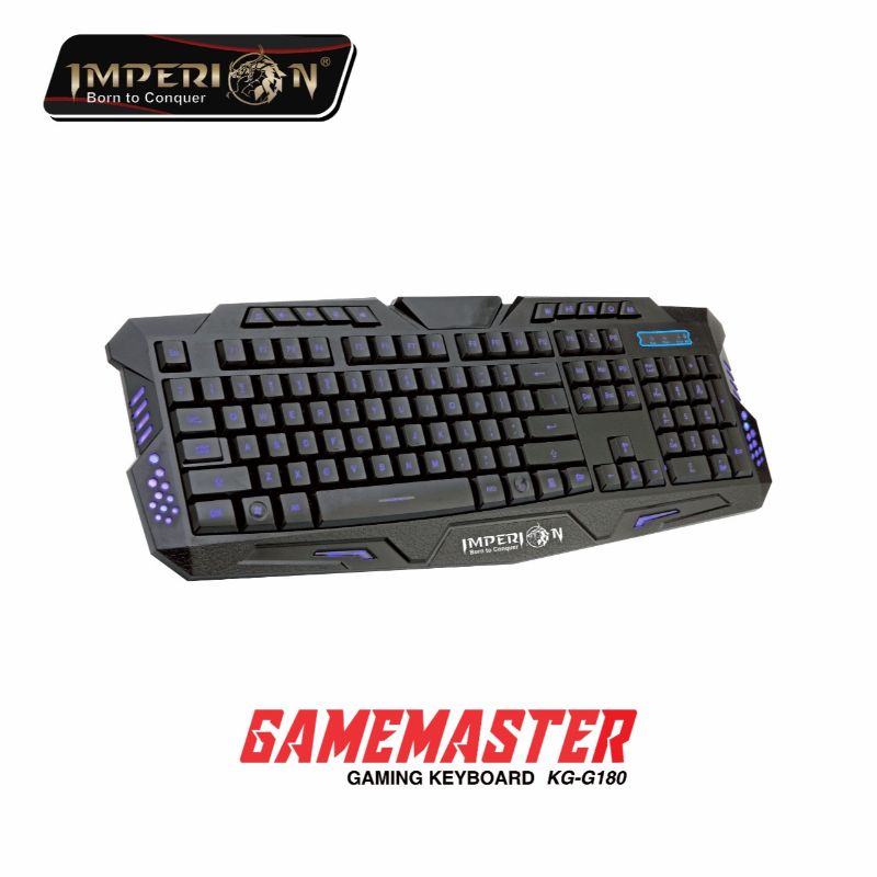 Jual Imperion Kg-g180 Gamemaster Gaming Keyboard Original Di Seller ...