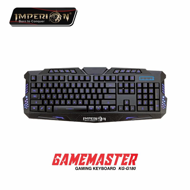Jual Imperion Kg-g180 Gamemaster Gaming Keyboard Original Di Seller ...