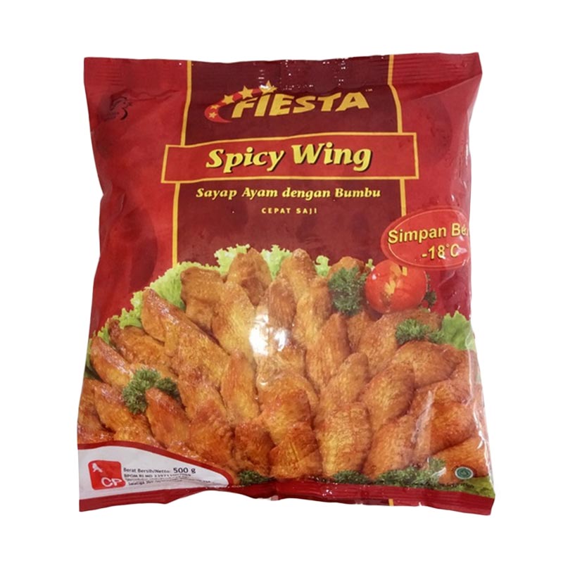 Jual Fiesta Spicy Wing [500 g] Halal di Seller PRIMA FRESHMART Official ...