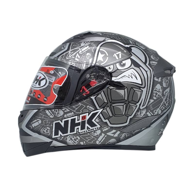 Jual NHK RX-9 Motif GP Karel Helm Full Face di Seller AFRA SHOP ...