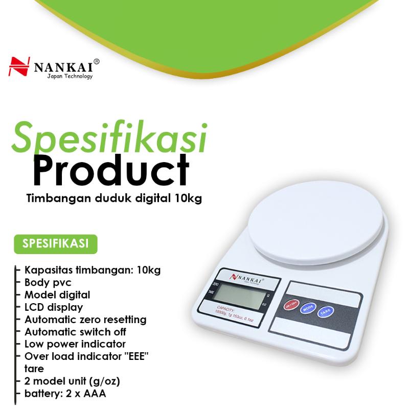 Jual Timbangan Digital Mini [10 Kg] Nankai Di Seller Nankai Tools ...