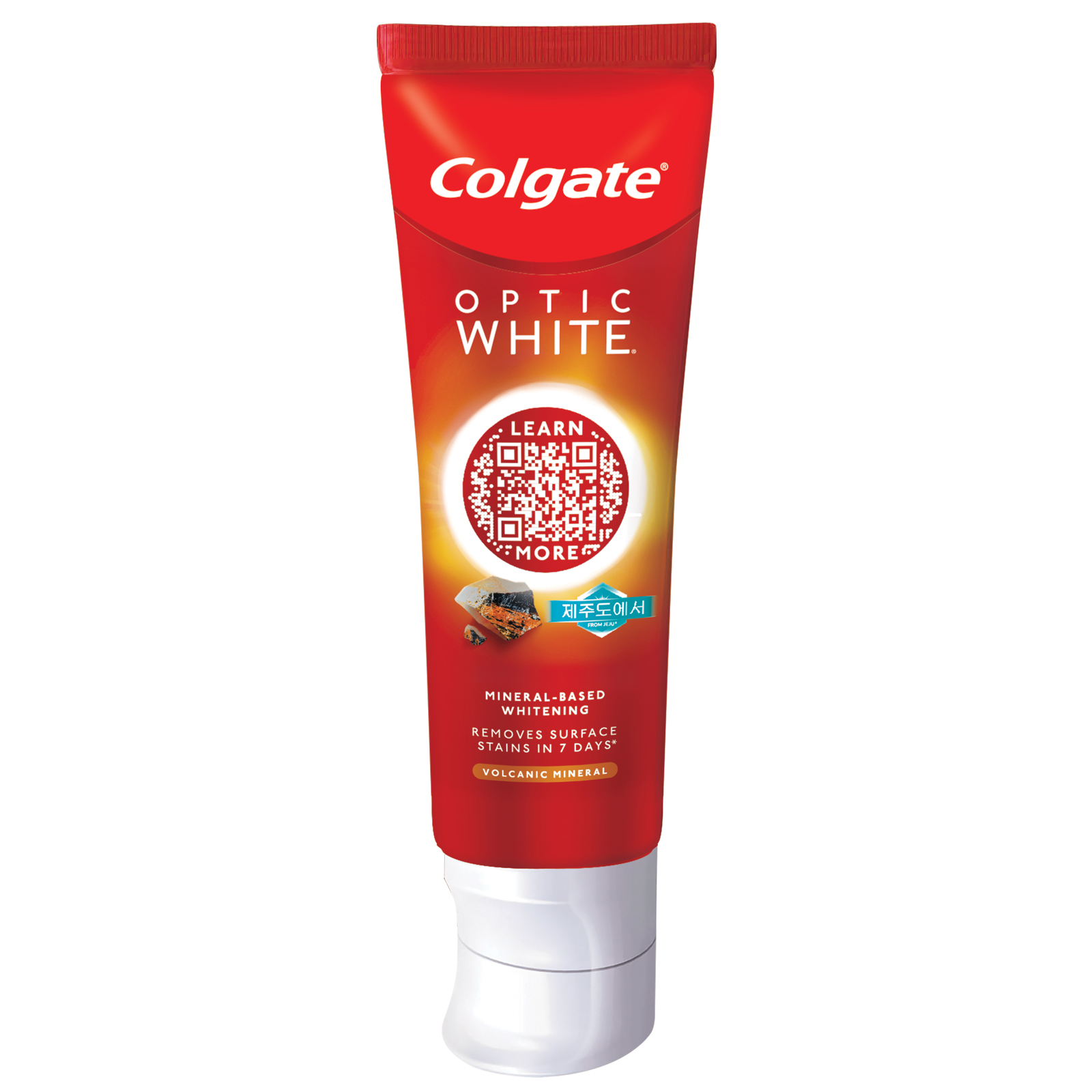 Jual Colgate Optic White Whitening Toothpaste Volcanic Mineral 100g di ...
