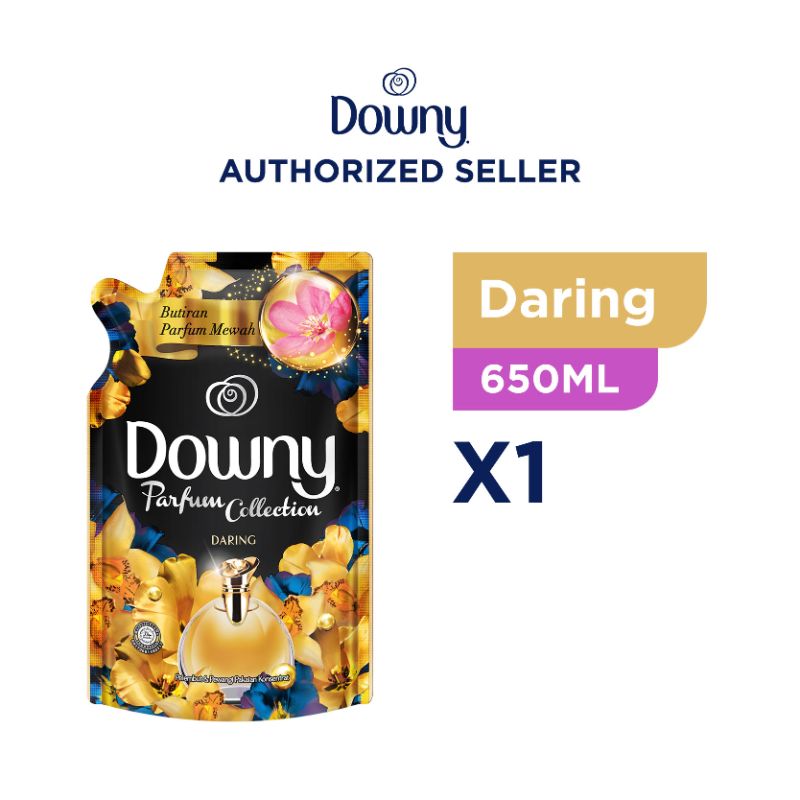 Promo Downy Daring Pewangi dan Pelembut Pakaian Konsentrat [650 mL ...