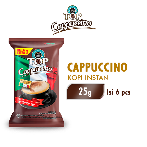 Jual TOP Coffee Kopi Cappucino PACK 6X25G di Seller Blimart Offline ...