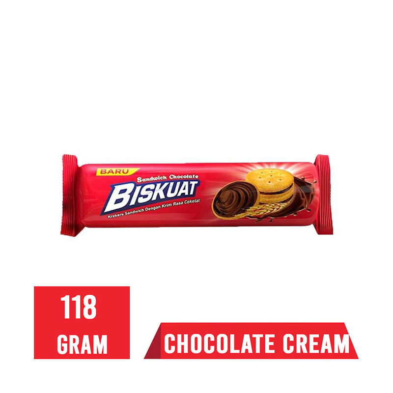 Jual Biskuat Chocolate Cream Biskuit [118 G] Di Seller Alfamart ...