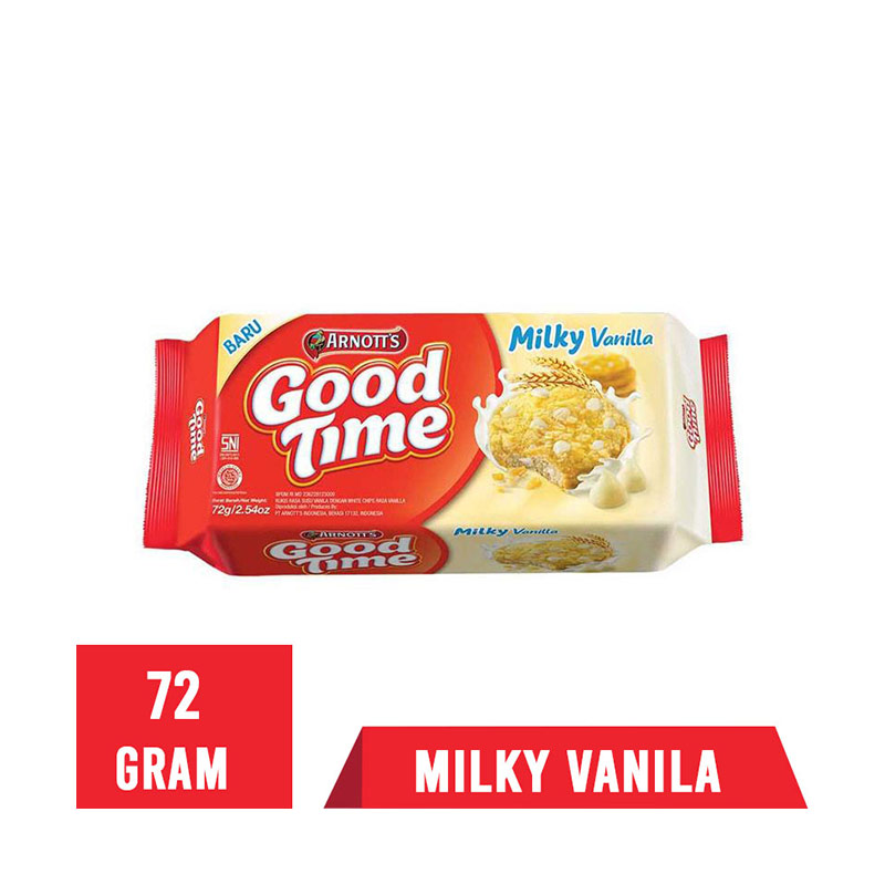 Jual Good Time Milky Vanilla Biskuit [72 g] di Seller Alfamart Click ...