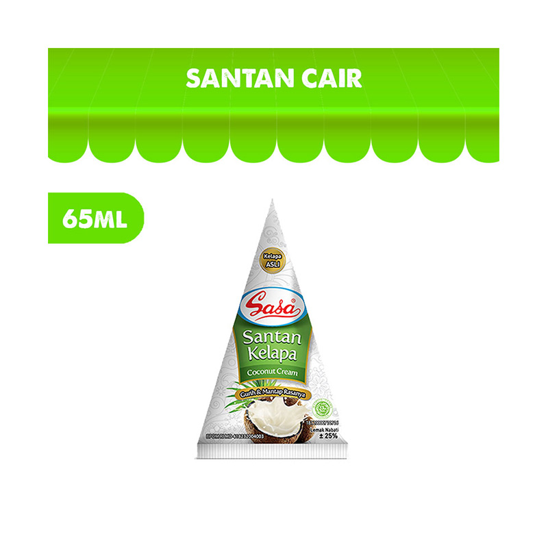 Jual SASA Santan Kelapa [65 mL] di Seller Alfamart Click & Collect ...