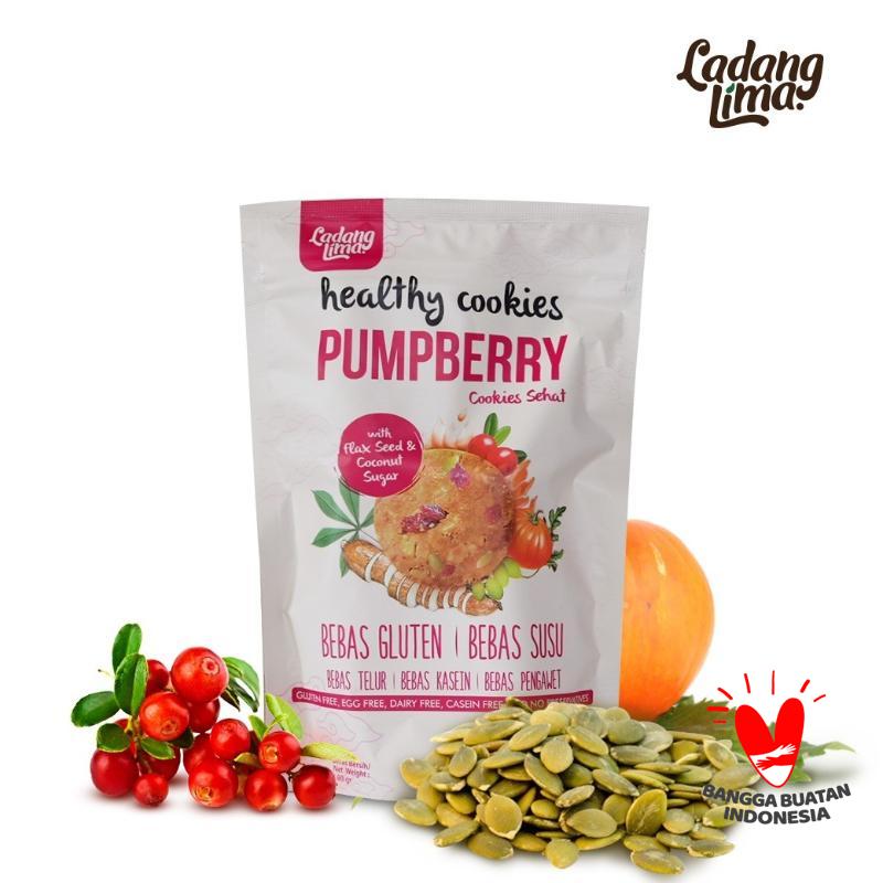 Promo Ladang Lima Gluten Free Pumpberry Cookies [180 G] Diskon 13% Di ...
