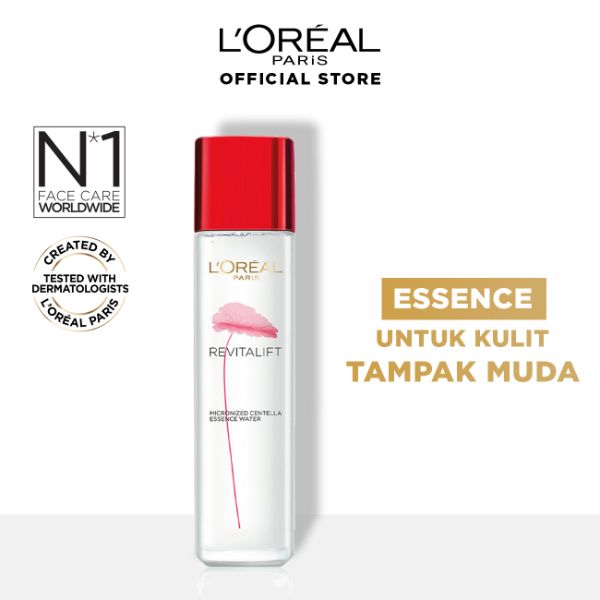 Jual L'Oreal Paris Revitalift Micro Essence Water Red Cap Serum [130 mL ...