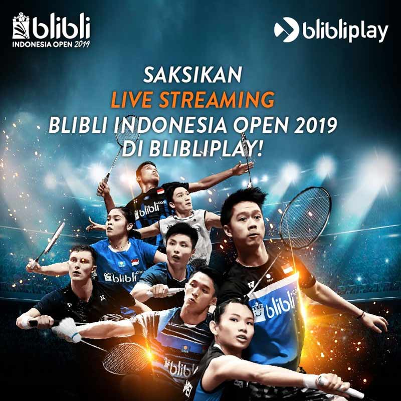 Jual Promo - Blibli Indonesia Open E-Ticket [16 Juli 2019] di Seller ...