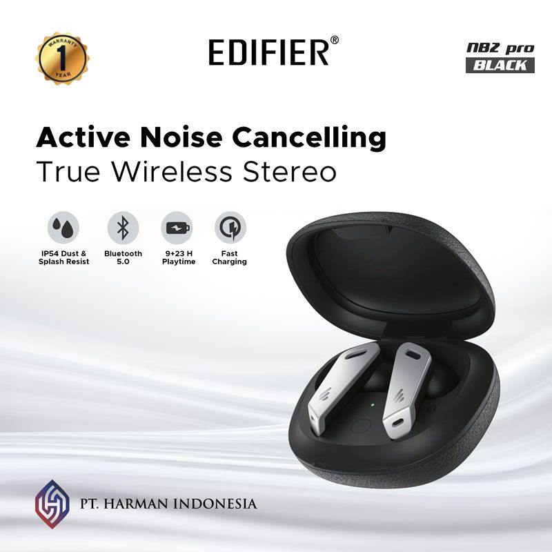Jual Edifier Tws Nb2 Pro True Wireless Stereo Buds Bluetooth 5.0 Earphone-black Di Seller ...