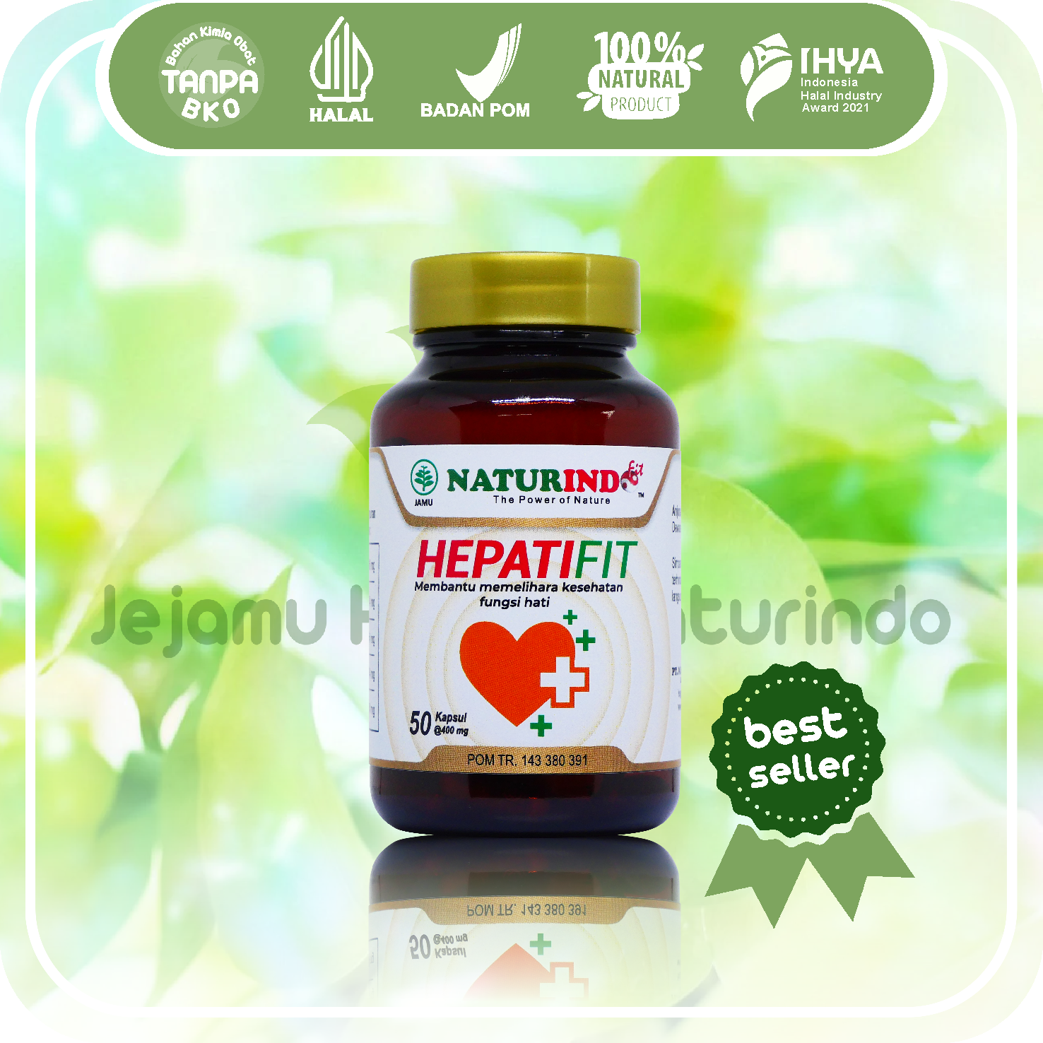 Promo Obat Herbal HEPATIFIT Spesial Sakit Liver Hepatitis Hati Bengkak ...