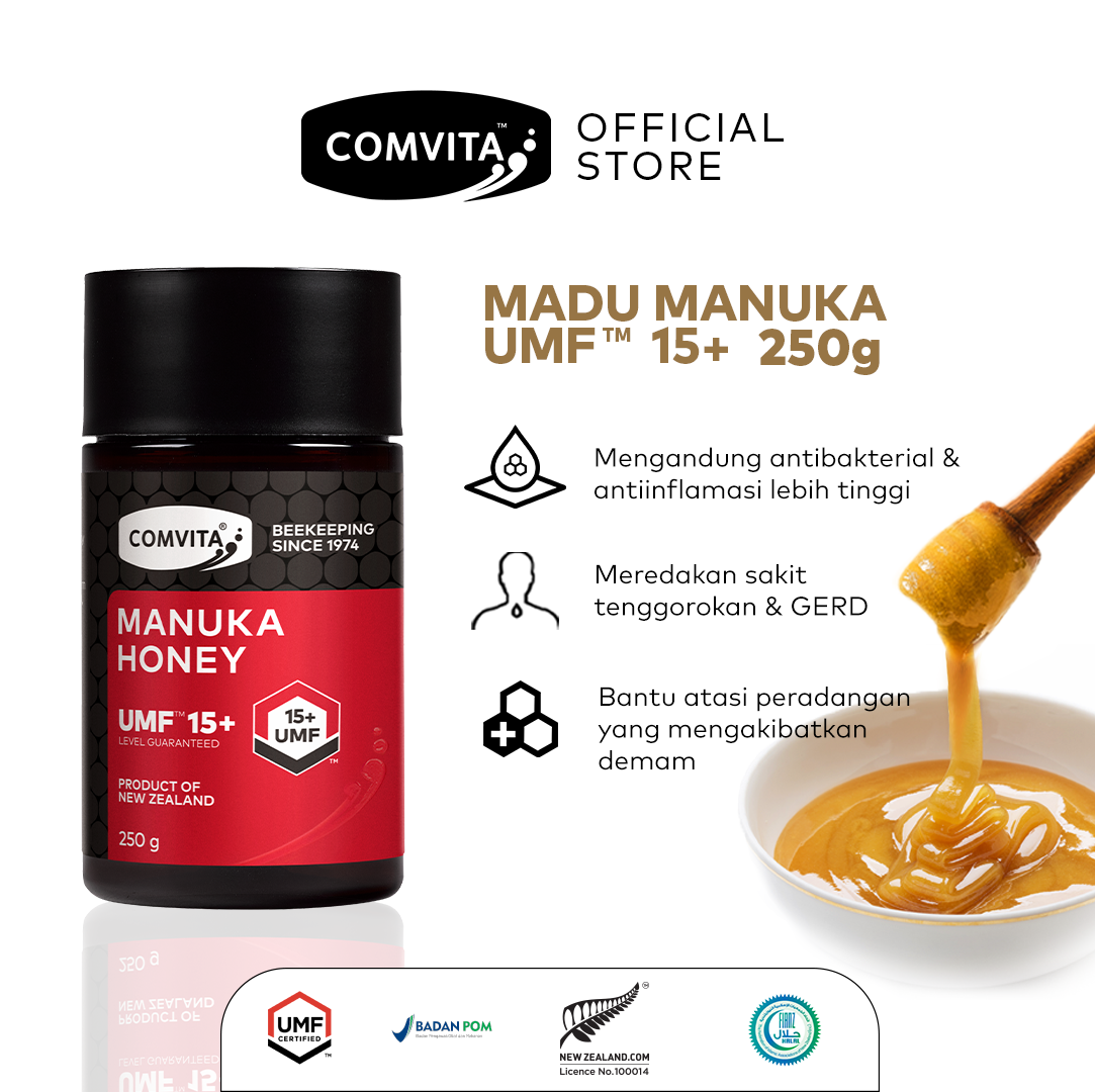 Promo Comvita Manuka Honey UMF 15+ 250 g Diskon 10% di Seller Blibli ...