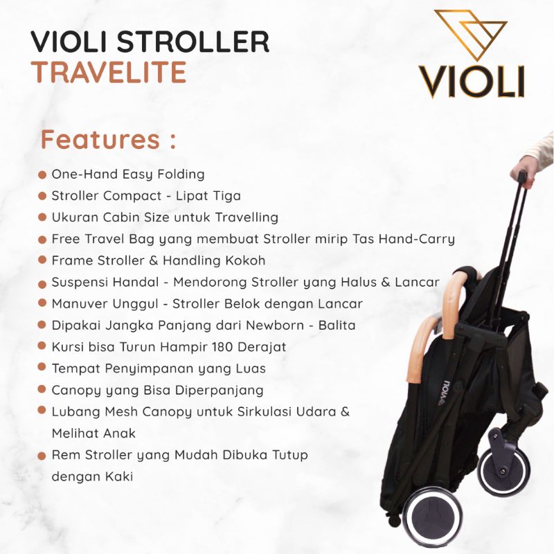 Jual Violi Stroller Travelite Kereta Dorong Bayi Di Seller Balitakita.com Official Store ...