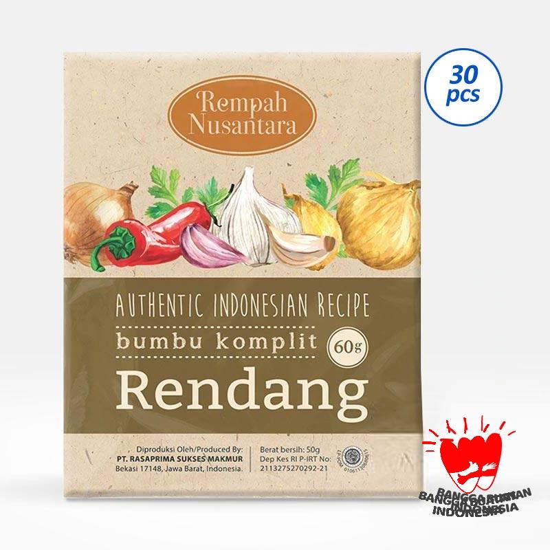 Jual Rempah Nusantara Bumbu Rendang [60 g] di Seller FBB Rempah ...