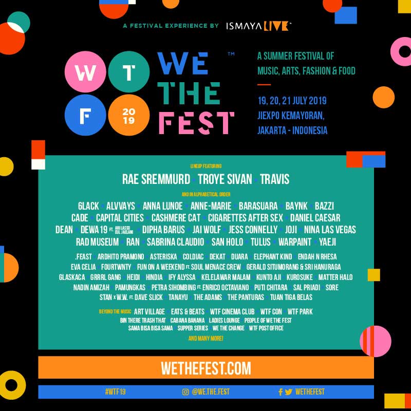 Jual We The Fest 2019 Day 1 VIB E-Ticket di Seller Blibli.com ...