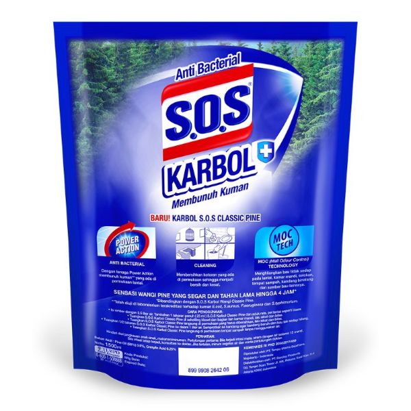 Jual Sos Karbol [1500 Ml/ Kemasan Refill] Di Seller Tempo Store ...