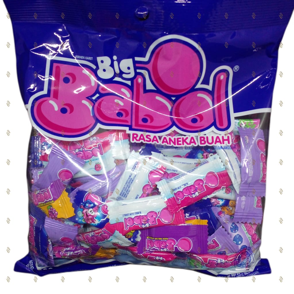 Jual Big Babol Assorted Zak 350gr - Zak Isi +-100 Butir di Seller Toko ...