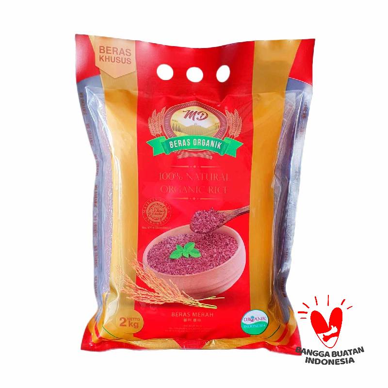 Jual Fs - Md Organic Red Rice Kupas Kulit [2 Kg] Di Seller Md Organic ...