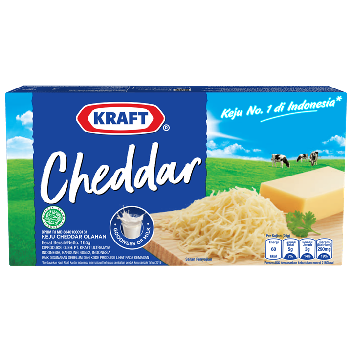 Jual KRAFT BLUE CHEDDAR [150 G] di Seller Farmers Market Summarecon ...