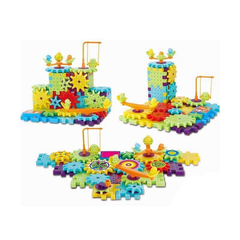 Jual Paw Patrol Magical Block Funny Gear Bricks Blocks & Stacking Toys ...