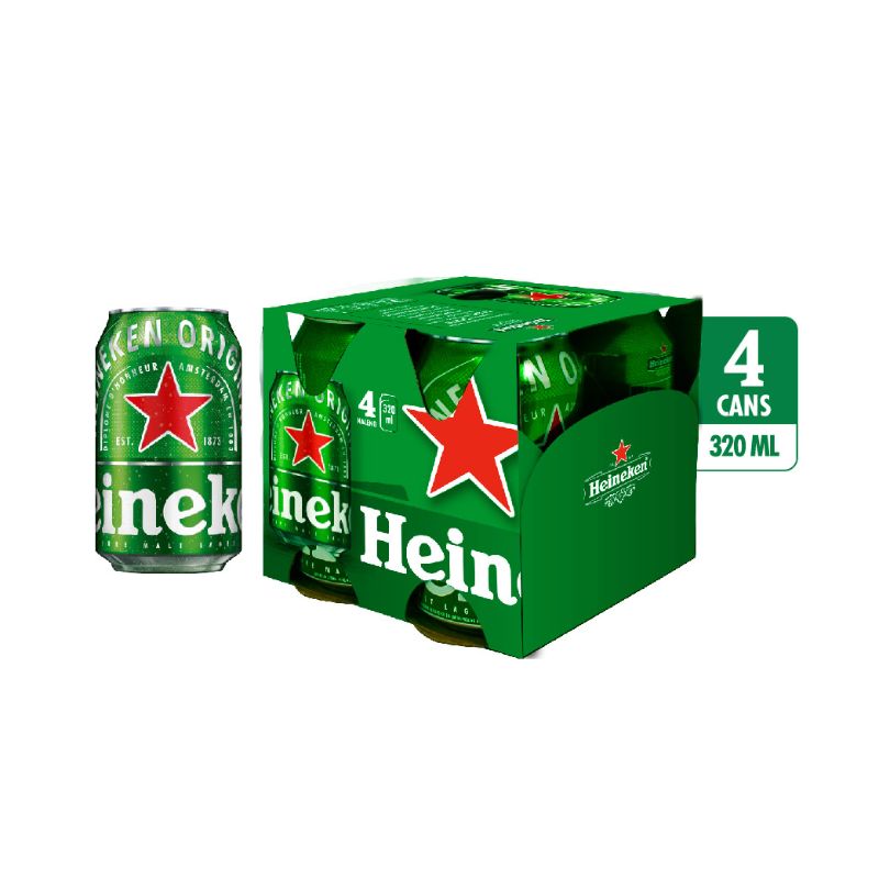 Jual Heineken Can Beer [4 pack] di Seller Drink Corner Jakarta - Grogol ...