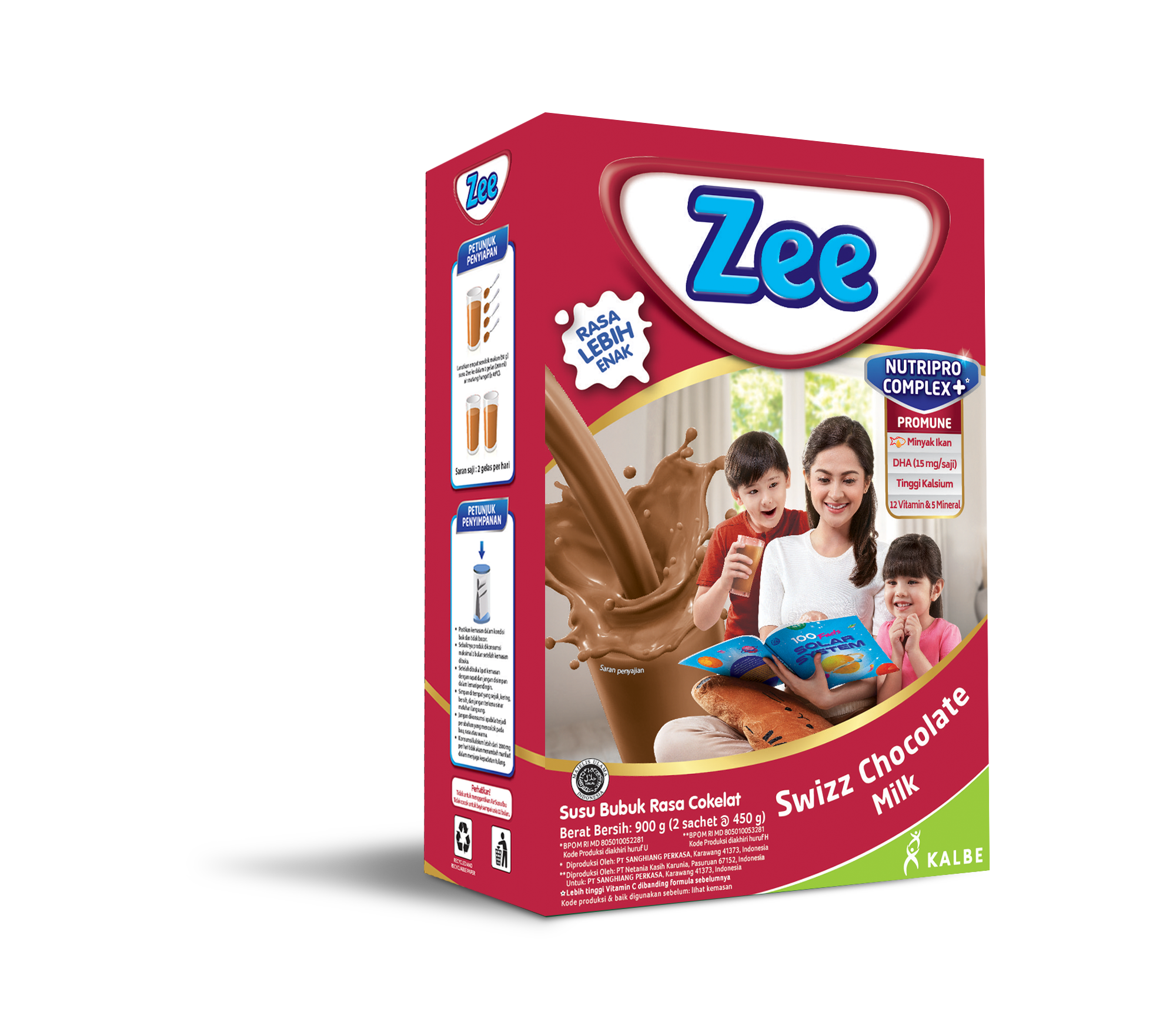 Promo Zee Regular Zwizz Chocolate Milk [900 g] Diskon 16% di Seller ...